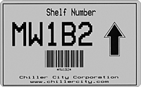 Shelf Labels - Chiller City Intranet